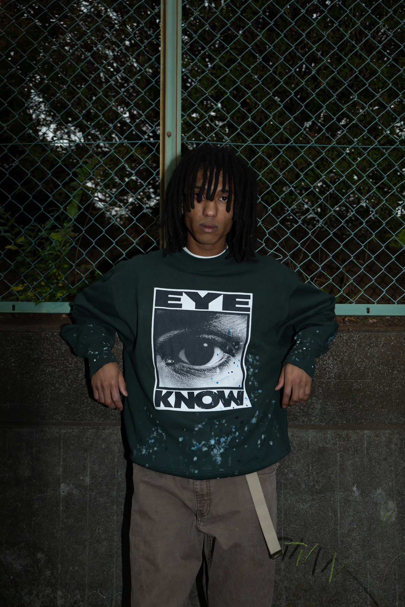 EYE KNOW painting SWEAT – 19SO